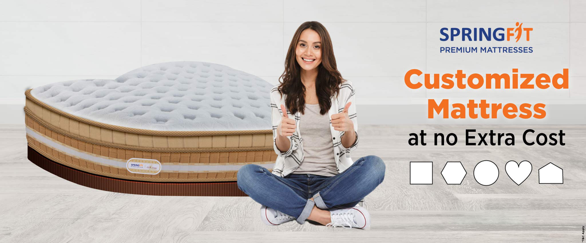Springfit Custom Mattress Online | Made for You Mattress – Springfit ...